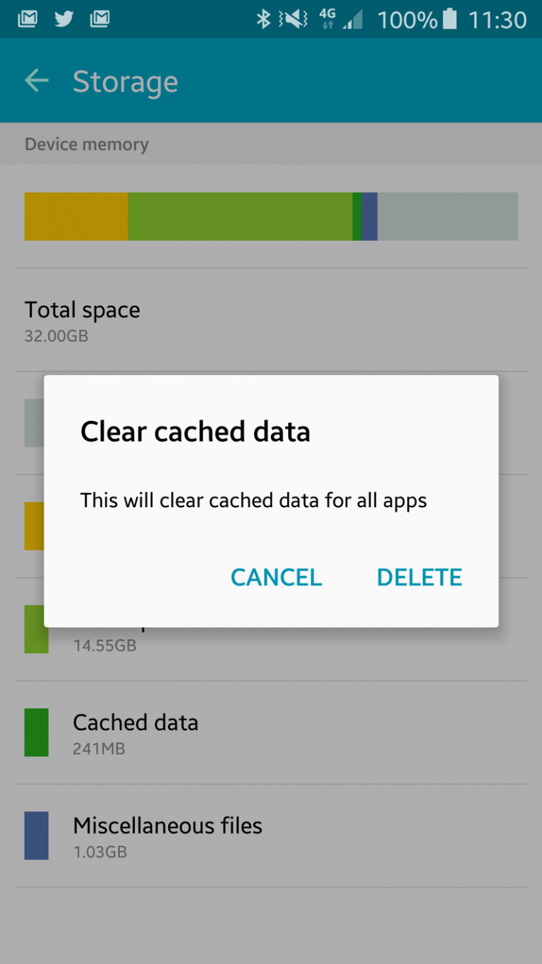 آموزش رفع ارور Insufficient storage available در اندروید - موبایل کمک